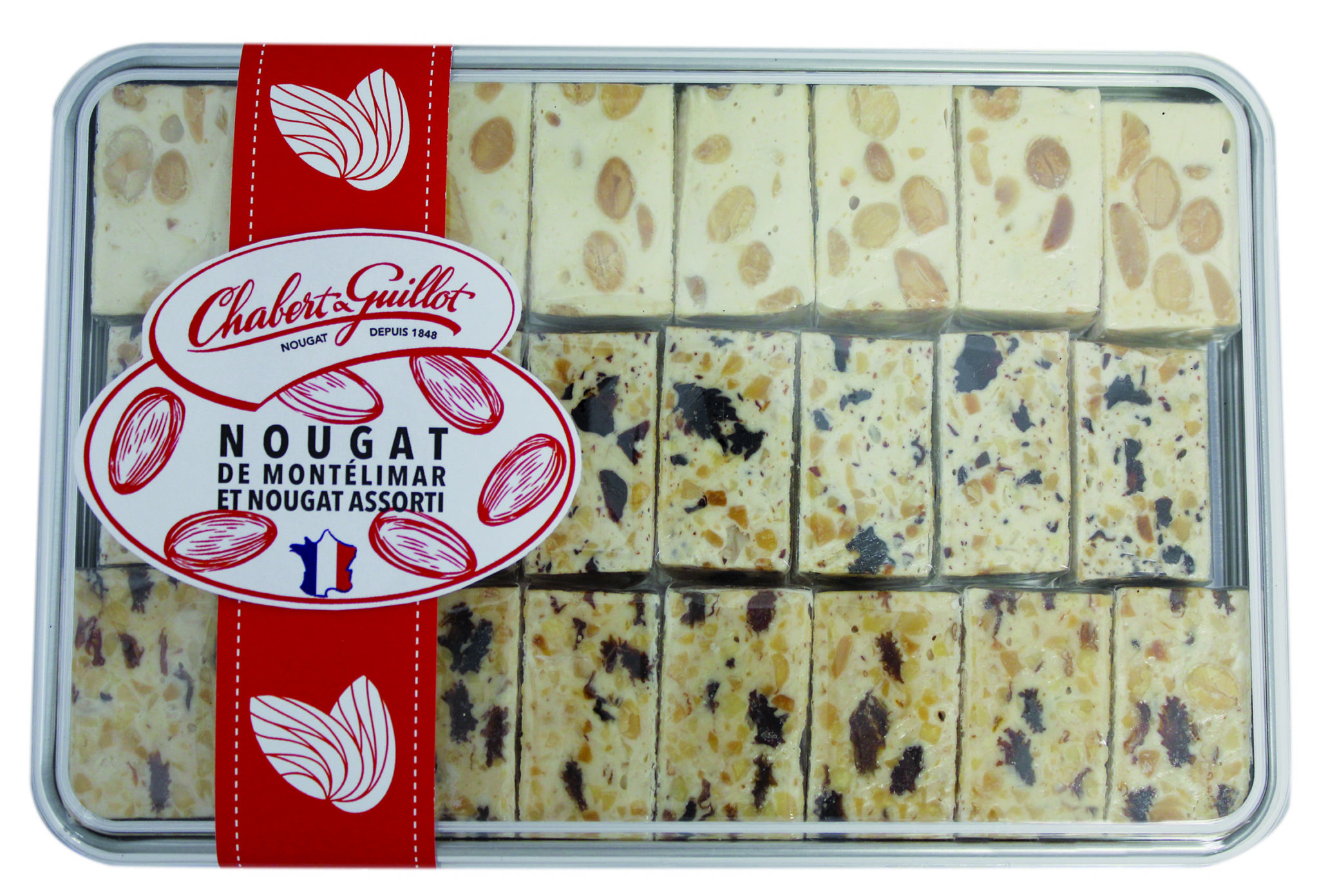 Nougat de Montélimar tendre - Sachet 400g | Nougat Chabert & Guillot